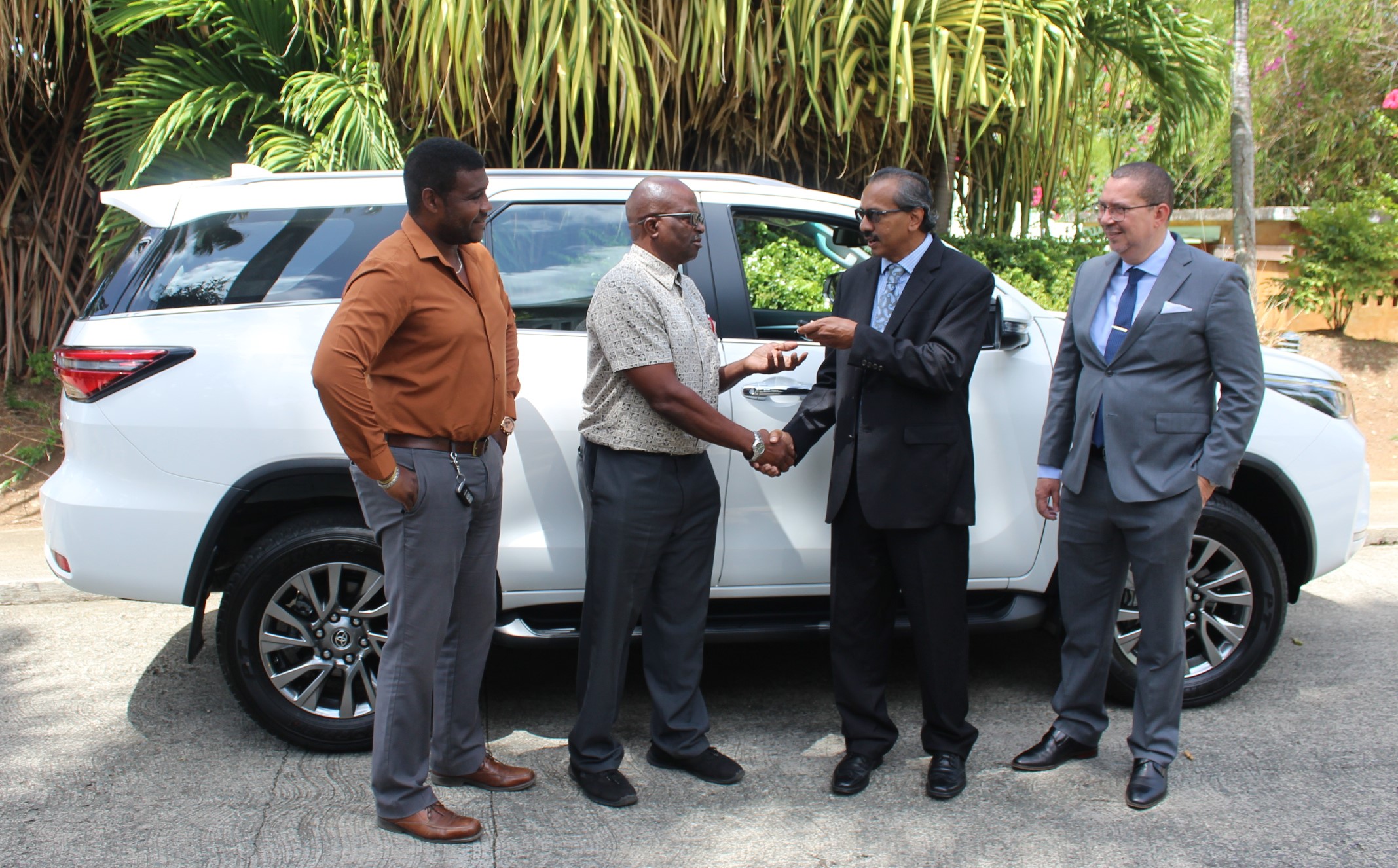 ECTEL Hands Over Spectrum Monitoring Vehicle to NTRC Saint Lucia - ECTEL